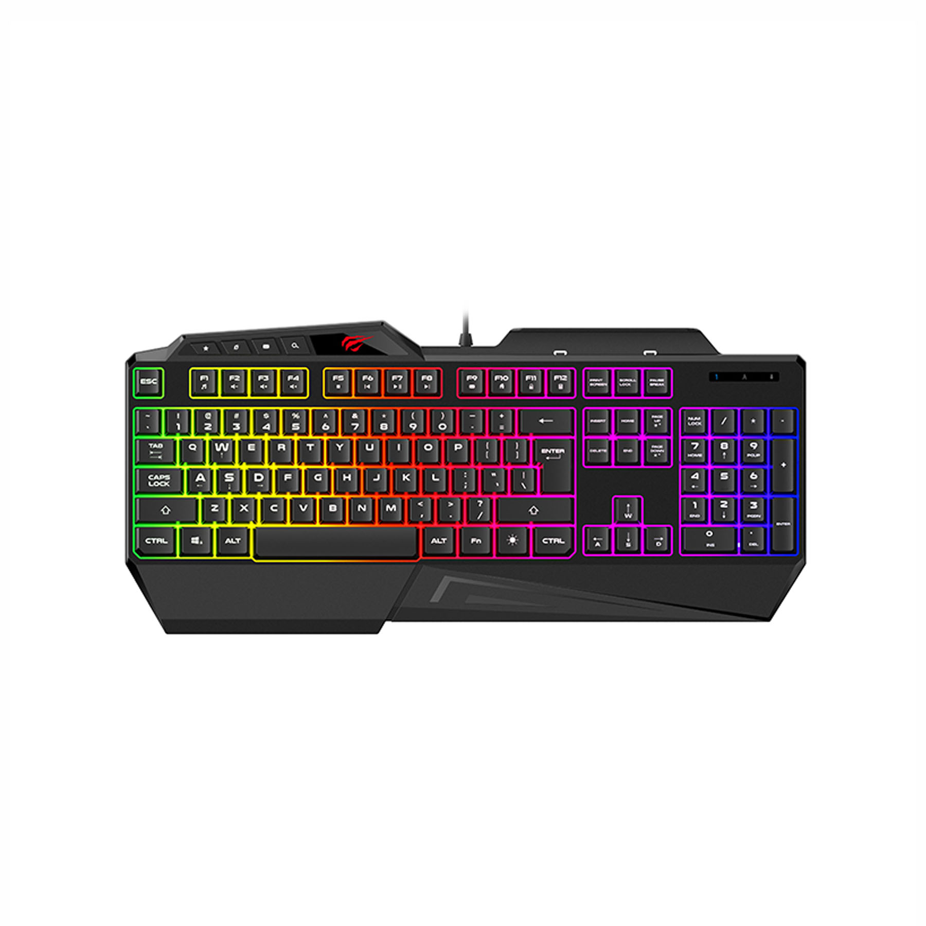 Havit KB488L Multi-function Gaming Backlit Keyboard